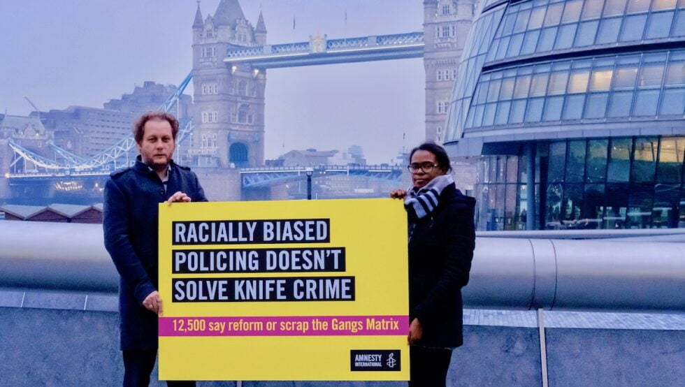 Gangs Matrix case – UNJUST UK